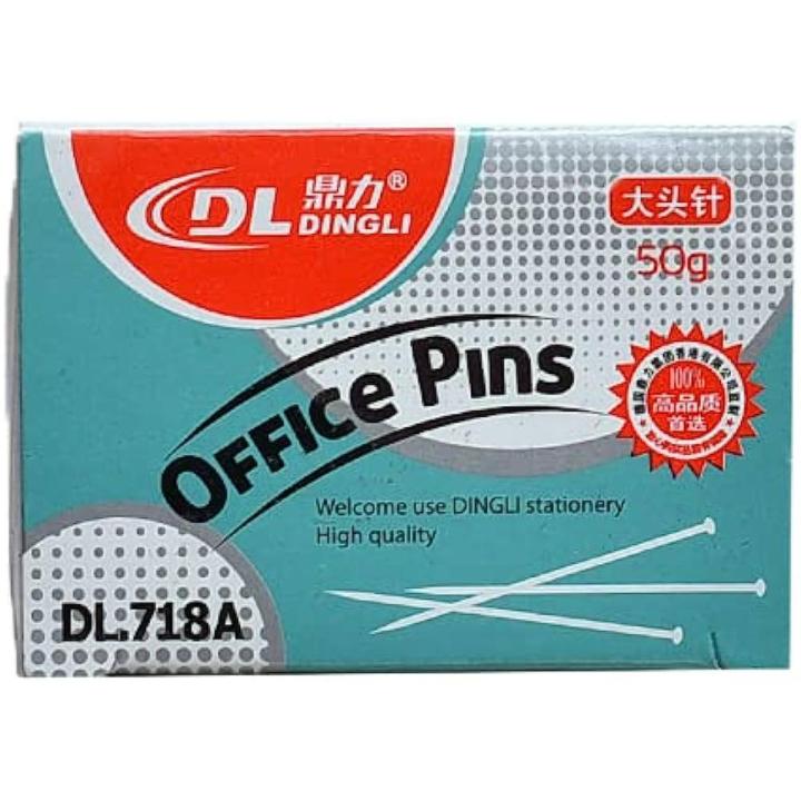 DINGLI Common Pin 50gm OFFICE PINS | Daraz.pk
