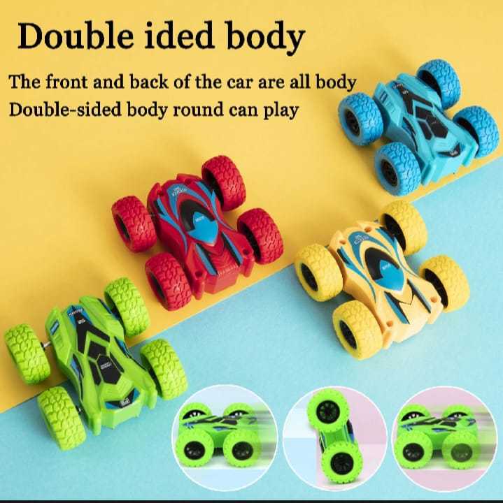 Car Mini Speed Car Toy- 360 Degrees Rotating Vehicle Mini Double Sided ...