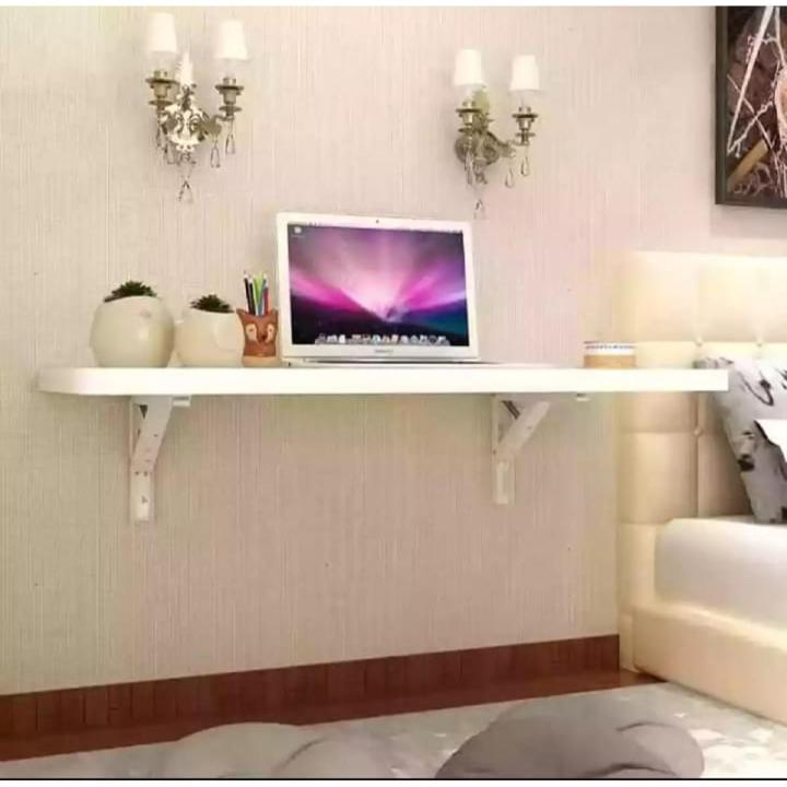 Foldable Wooden Wall Mount Laptop Table/Computer Table/Dvd Player Table ...