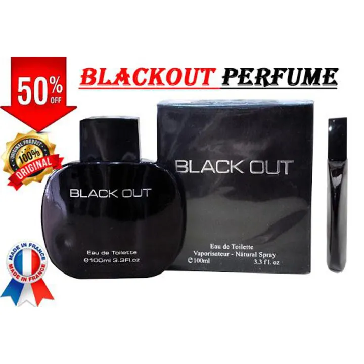 Genuine BLACK OUT Perfume for men & women 100ml spray bottle Eau de ...