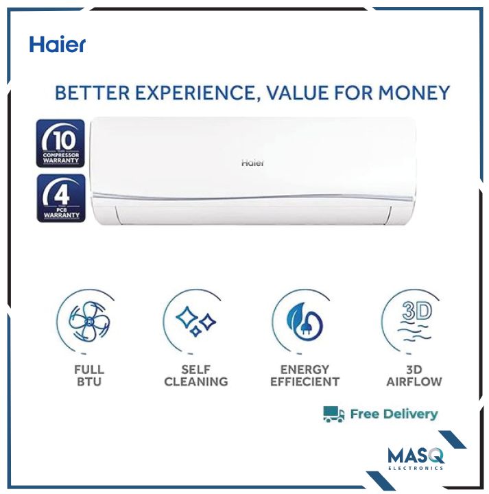 Haier 18HFC/013USDC AC 1.5 Ton Triple Inverter | Haier Free AC ...