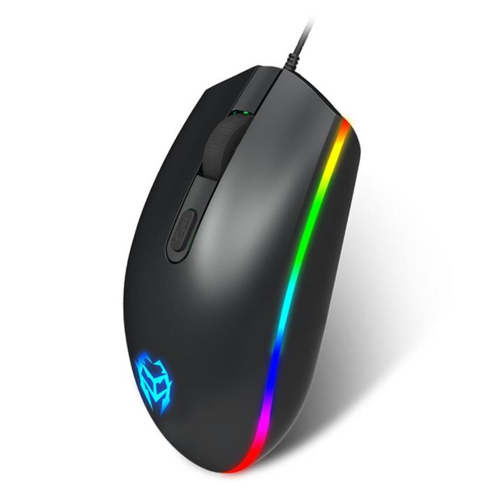 Colorful Wired Game Mouse For Computer USB Mouse 4 Buttons 1000DPI Mice ...