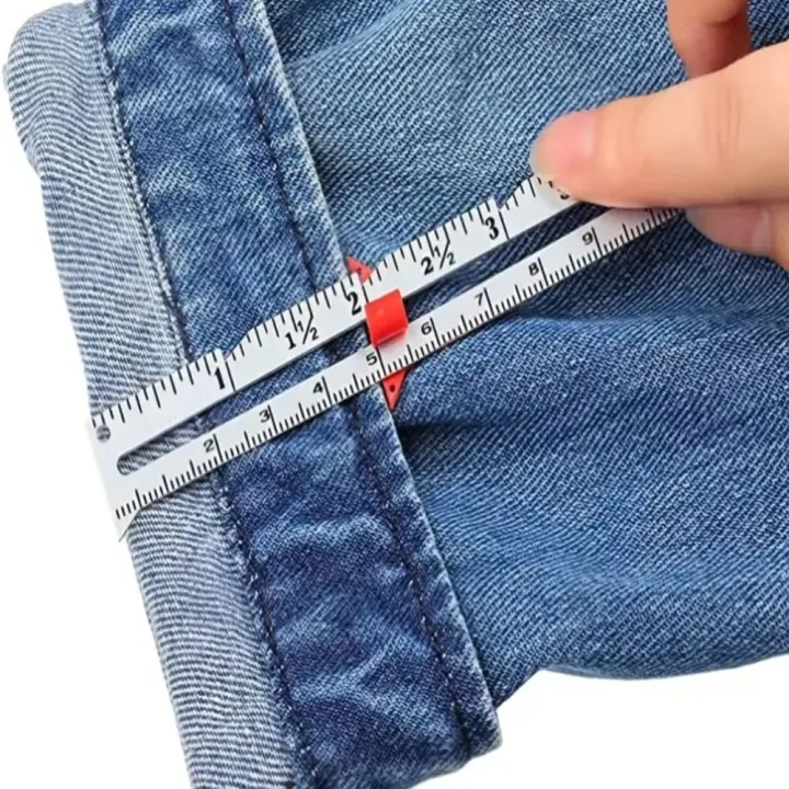 Crafting Hemming Measuring Sewing Measuring Tool Metal Fixed-Edge ...