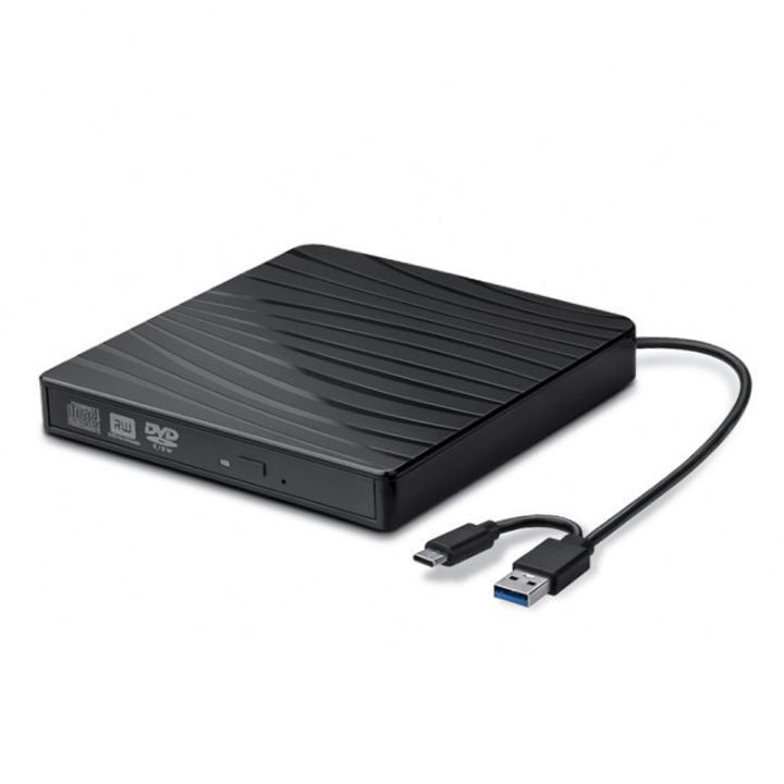 5 In 1 Usb 3.0 Type-C Dvd Drive External Optical Drives Enclosure With ...