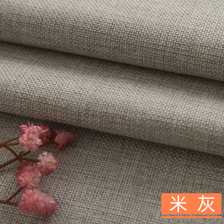 Sofa cover fabric old coarse cloth cotton and linen canvas thickened ...