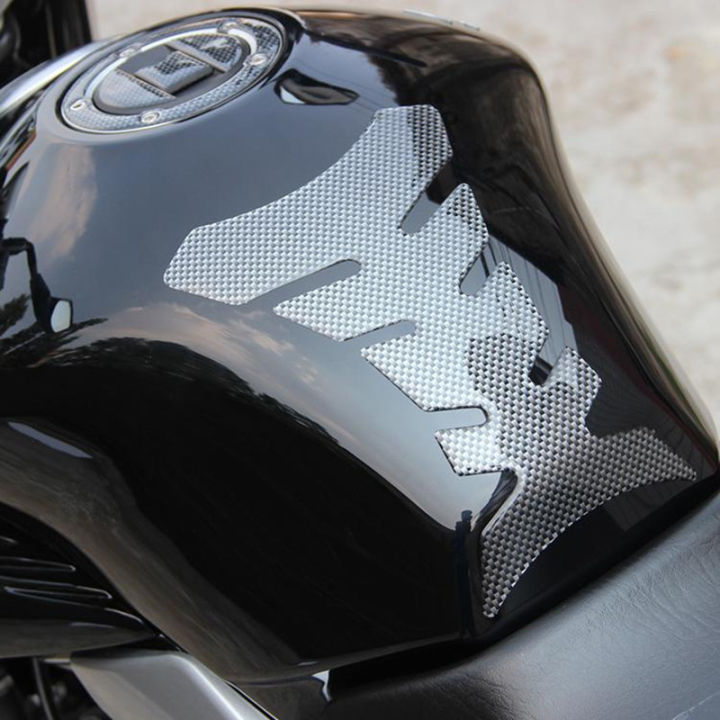 Carbon Fiber Tank Pad Tank Protector For Motorcycle Universal Fish Bone ...