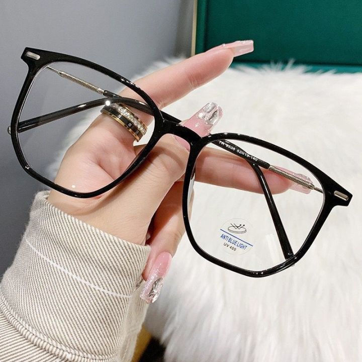Fashion trendy large-frame color-changing glasses HD color-changing ...