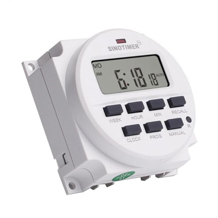 bellylady 12V/24V/110V/220V AC/DC Digital Intelligent Power Timer ...