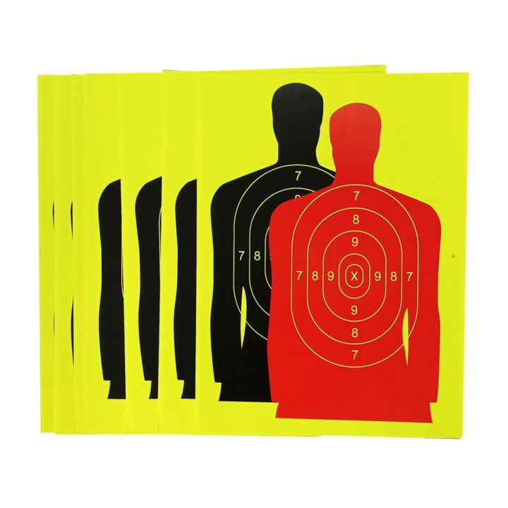 10Pcs 12X18inch Double Chest Ring Adhesive Reactivity Target Paper ...