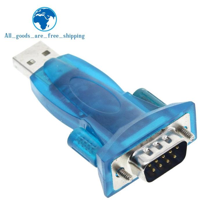 TZT HL-340 USB to RS232 COM Port Serial PDA 9 pin DB9 Adapter support ...