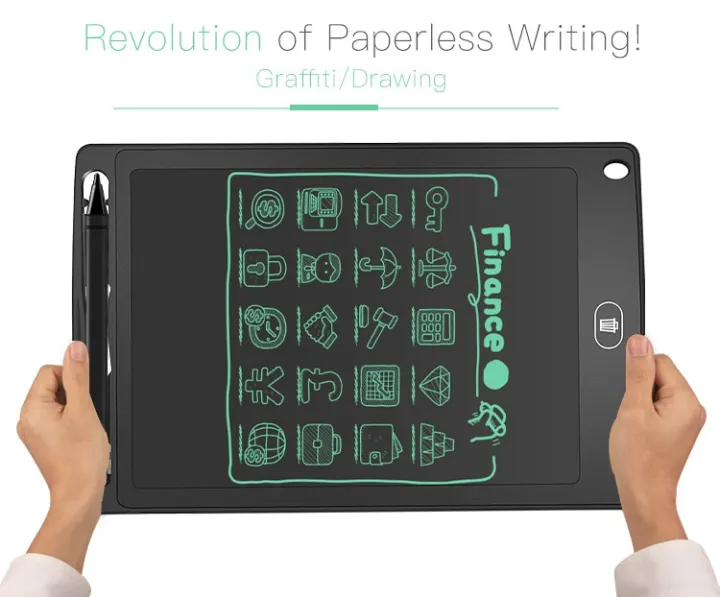 LCD Writing Tablet for Kids, 8.5 Inch Doodle Board Erasable Drawing ...