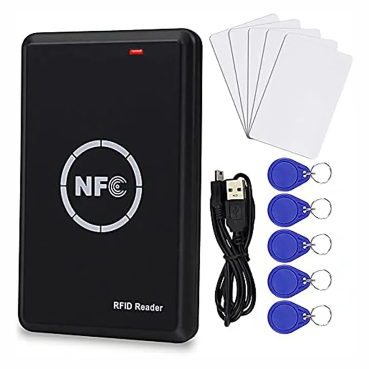 Smart Access Control Card Copier RFID Reader Writer 125KHz Card Duplicator 13.56MHz Encrypted ...