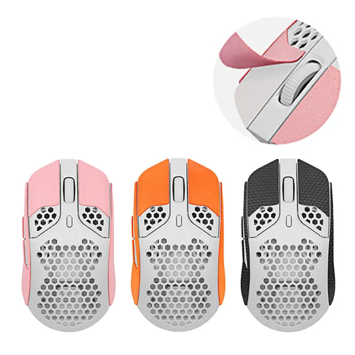 Anti-Slip Mice Sticker Skin Decal Wrap Gaming Mouse Sticker For HyperX ...