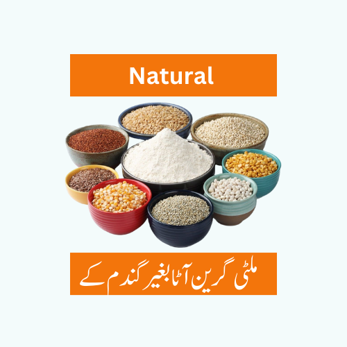 Natural MultiGrain Atta without wheat / Sugar free Flour : 1 KG | Daraz.pk