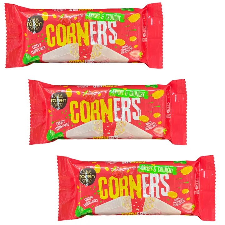 Toren Corners Crispy & Crunchy Strawberry – Corn Flakes Chocolate 55g 🍓 ...
