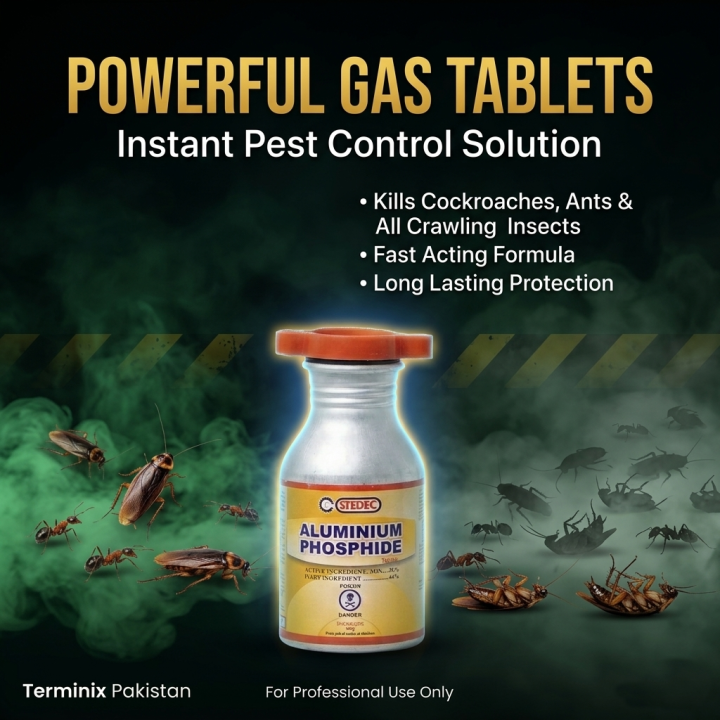 Bed Bugs Kill*r Gas Tablet 90gm Aluminium-Phosphide Tablets STEDEC ...