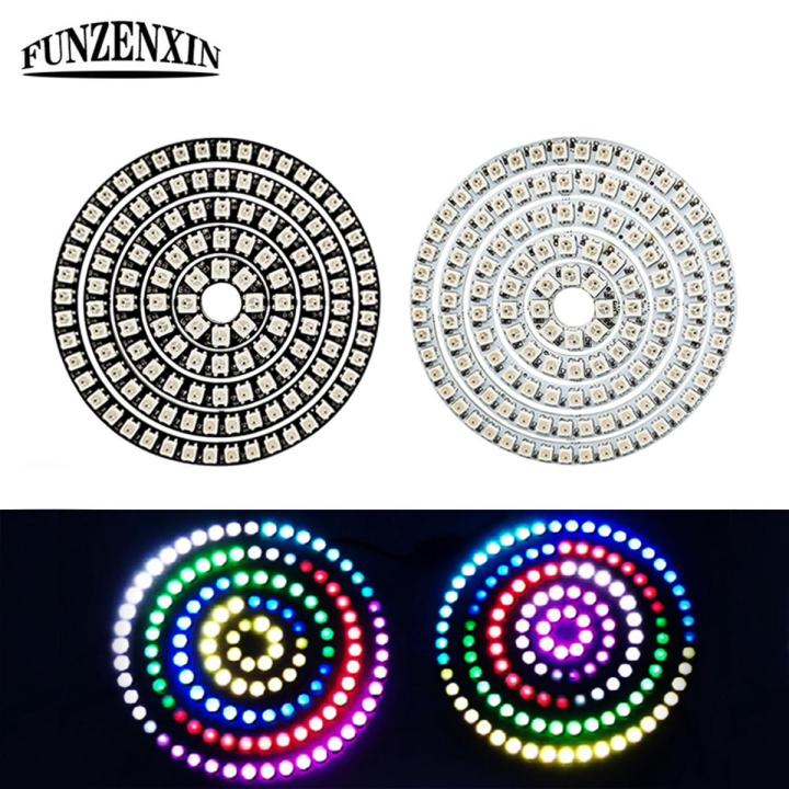 DC5V WS2812B Individually Addressable Circle Ring WS2812 RGB Pixel IC ...
