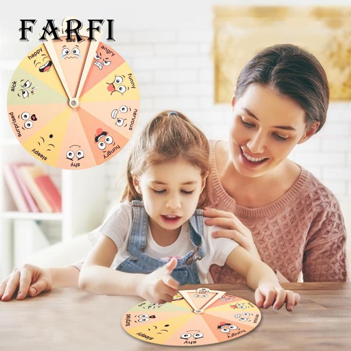 Sentimental Wooden Wheel for Emotions Interactive Emotion Wheel for ...