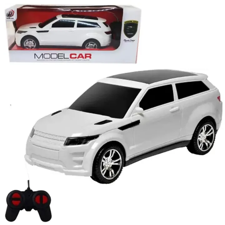 Remote Control Porsche SUV Car Model Toy for Kids - 4 Channel - White ...