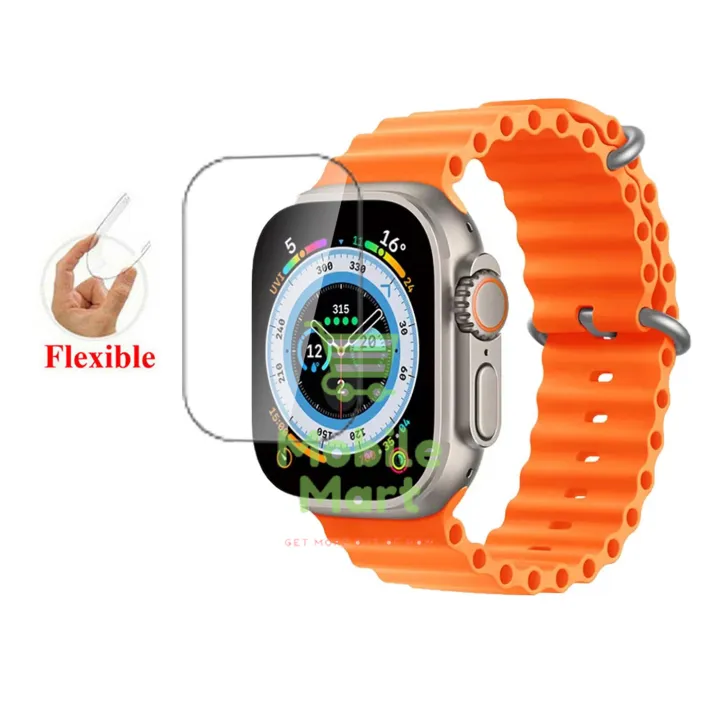 Watch X8 Ultra Unbreakable Gorilla High Quality Tempered Glass Screen ...