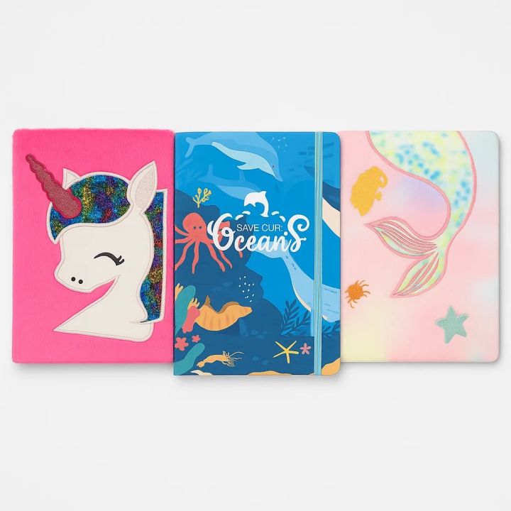 Soft Fluffy Journal with 100 Lined Pages Themed A5 Diary | Daraz.pk