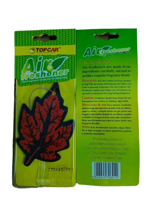 Premium quality Car Hanging Perfume Card Air Freshener by BJ's Car Care ...