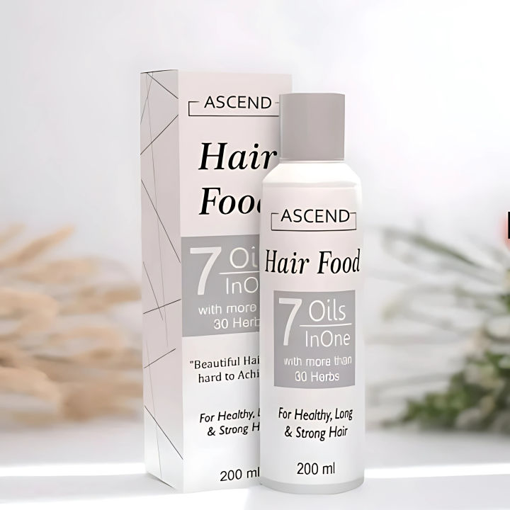 Hair Food Oil | Hair Food Oil For Healthy Long & Strong Hair | 7 Oils ...