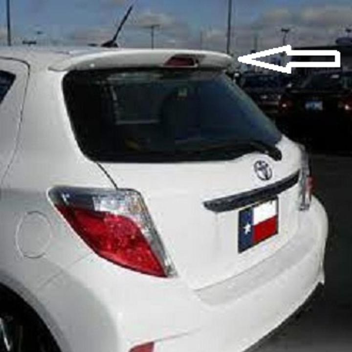 Toyota Vitz 2012-2021 Trunk Spoiler fibreglass (Unpainted) | Daraz.pk