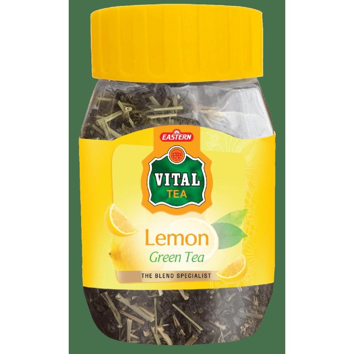 Vital Green Tea Jar Lemon 100gm | Daraz.pk