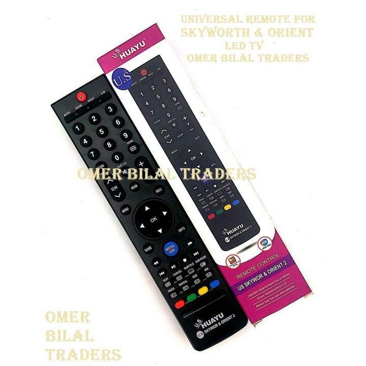 SKYWORTH & ORIENT UNIVERSAL REMOTE FOR LED & LCD TV | Daraz.pk