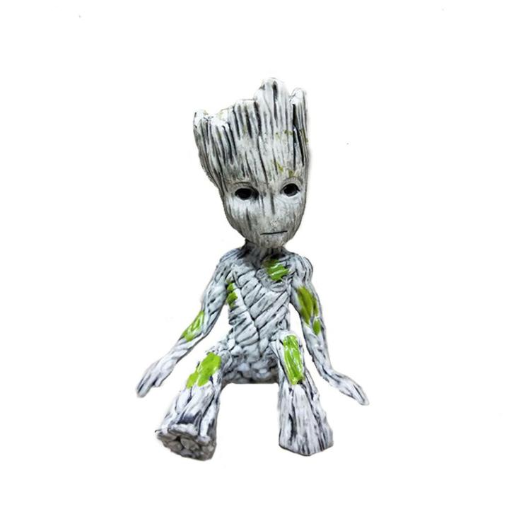 6CM Tree Man Groot Action Disney Figure Model Marvel Avengers Mini Toys ...