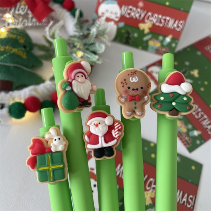 Stationery Santa Christmas Gel Pen Smooth Writing 0.5mm Black Neutral ...
