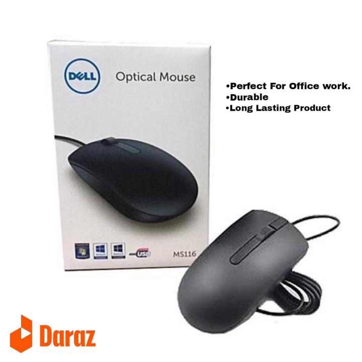 Optical Mouse 3 Buttons - Scrolling Button - Mouse for PC | Daraz.pk