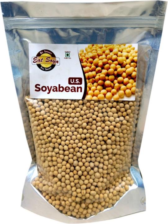 Arya Farm Organic SOYA Bean, SOYABEANS, SOYA BEAN, SOYA MILK BEANS 1Kg ...