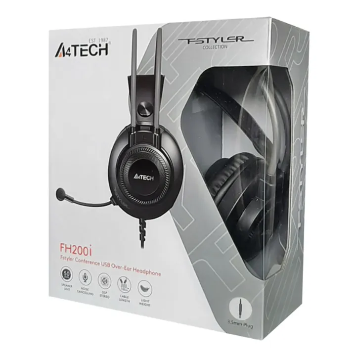 A4Tech Conference Headset / Headphone FH200i ( Xbox ~ PS 4/5 ~ Switch ...