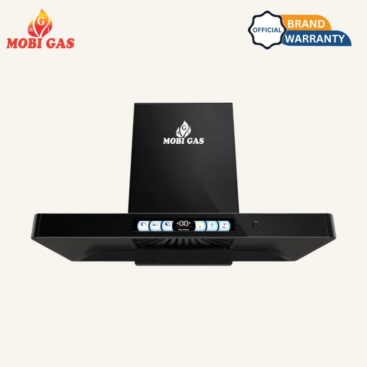 Smart Kitchen Chimney Hood by Mobi Gas MM-T350 Pro – T-Shape Auto Clean ...