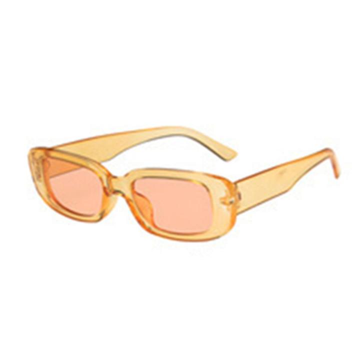 Retro Sunglasses Block Glare Female Retro Rectangle Sunglasses | Daraz.pk