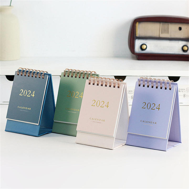 Desk Calendar Mini Calendar Portable Schedule Planner Desktop Calendar ...