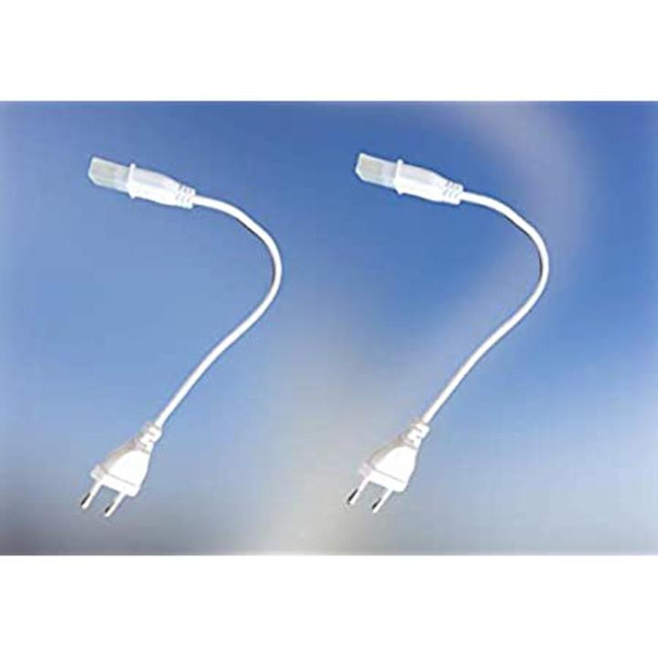 LED Flexible Rope Light 2 Pin EU Plug | Adapter | LED Flexible Rope ...