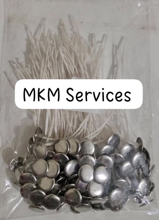 Candle Wick thread of Pack of 50 and 100, 3/4/5 inches long | Daraz.pk