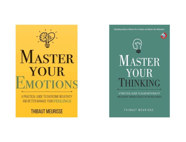 Master Your Emotions and Master your Thinking ( Set of 2 Books ) | Daraz.pk