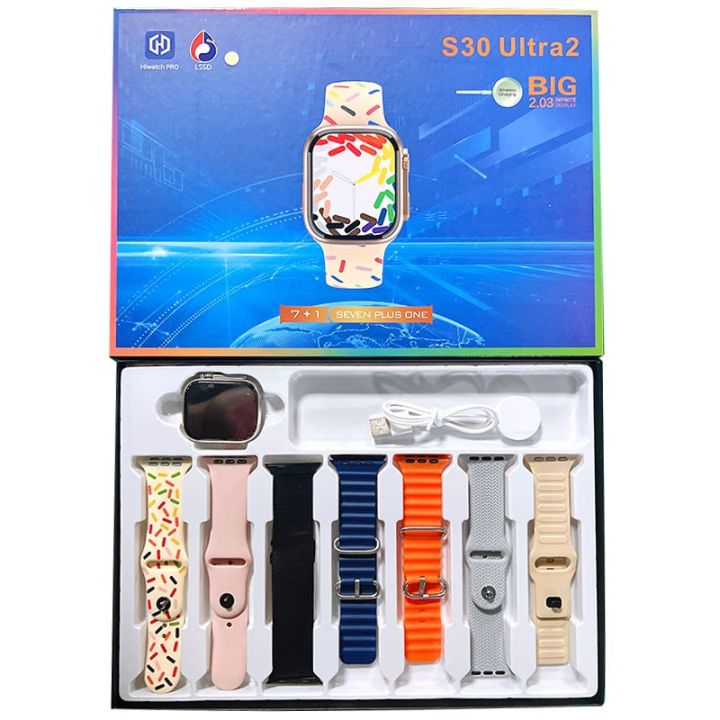 Watch Series 9 Smart Watch Magnetic Charging Bluetooth Call Sports Men ...