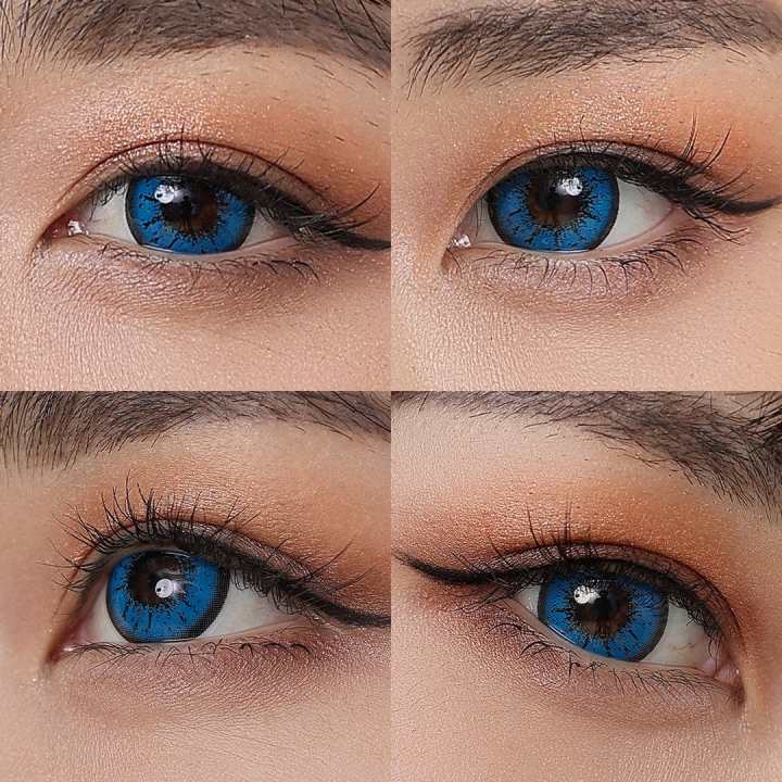 Magister Flame Blue Color Eye Lens - Flame Blue Eye Lens - Blue Color ...