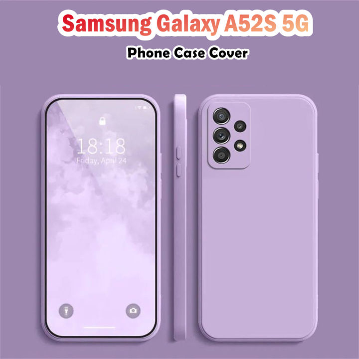 Original For Samsung Galaxy A52S 5G Silicone Full Cover Case ...