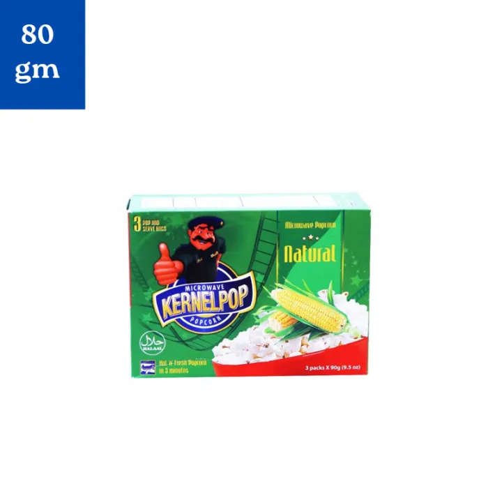 Chase Up Kernal Pop Natural Popcorn 80Gm | Daraz.pk