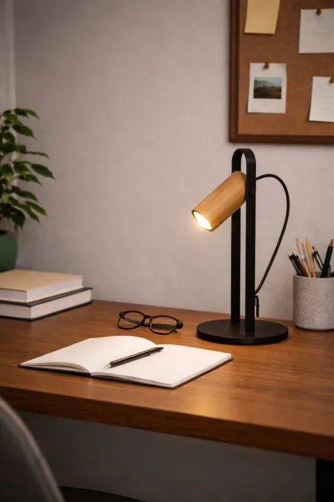 modern style new led warm side table study lamp, move able study lamp ...