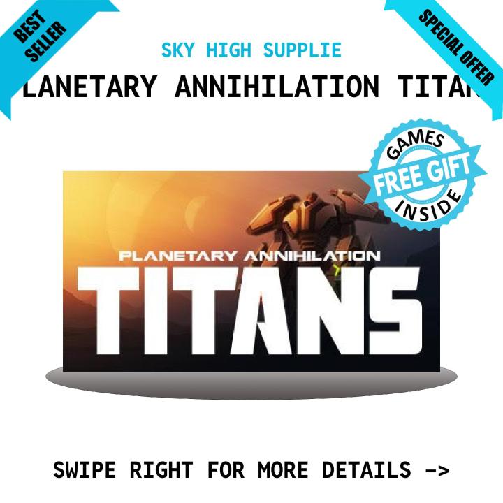 PLANETARY ANNIHILATION TITANS Game for PC - with complete Installation ...