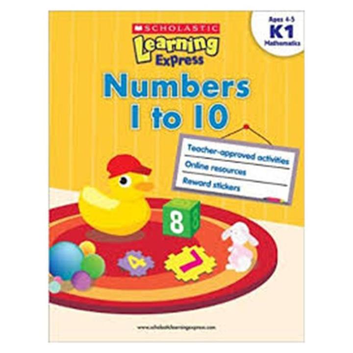 Scholastic Learning Express: K-1 Numbers 1 To 10 (Pb) | Daraz.pk