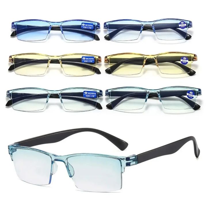Ultralight Smart Automatic Zoom Reading Glasses Rimless Optical ...