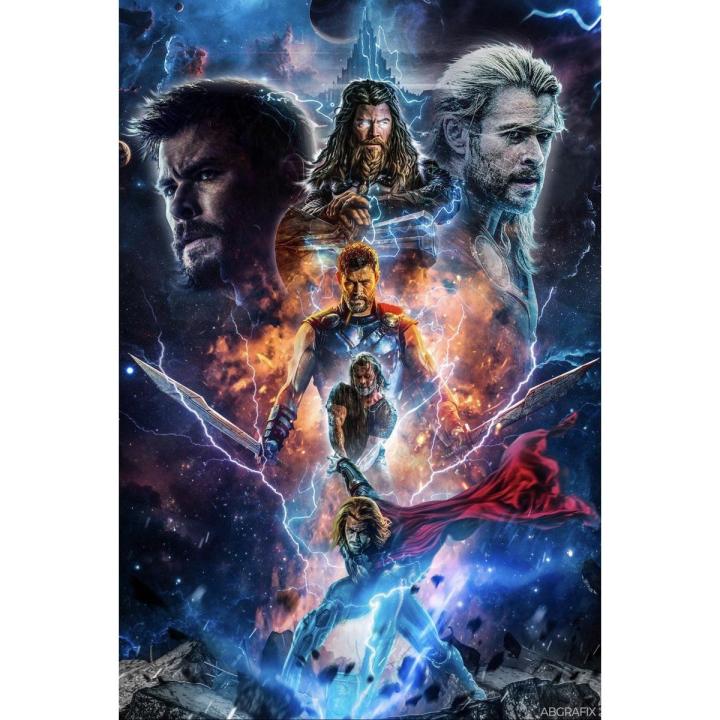 Thor Odinson The Avengers by the Marvel MCU 2.0 Multiverse Fan Posters ...